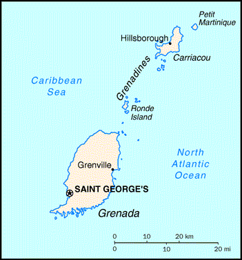 Scorpio in West Indies Windward Islands
